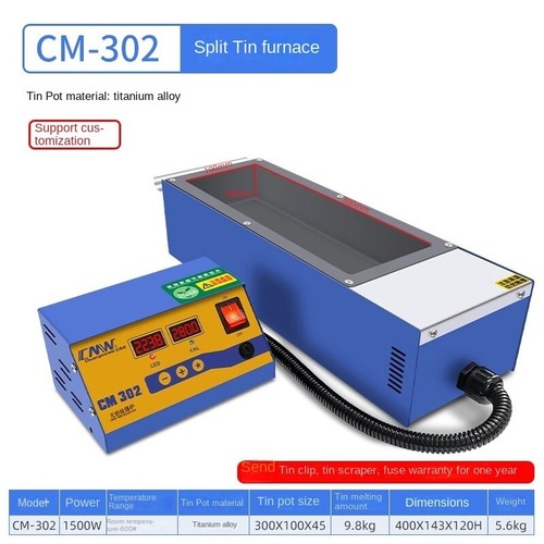 Lead-free Environmental ProtectionDesktop Split Tin Furnace Tin Dipping ...