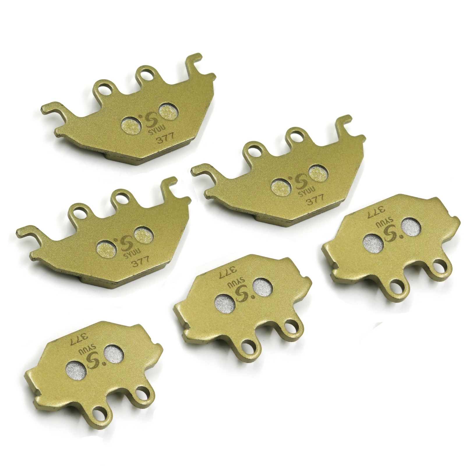 FA377 Front Rear Brake Pads for Kawasaki KVF 300 2X4 Brute Force 2012 ...