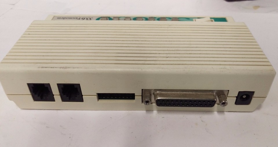 US Robotics Sportster 33.6K External Fax Modem w/ AC Adapter | eBay