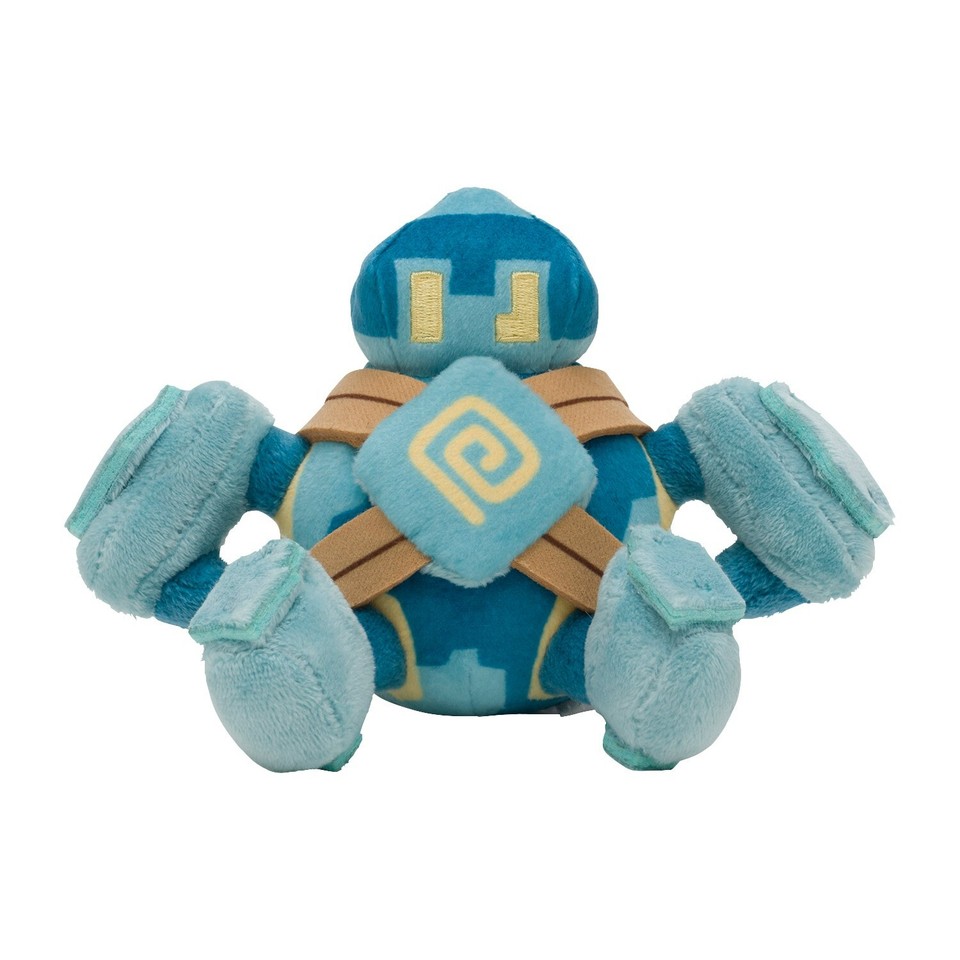 Pokemon Center Fit Plush Doll - 622 Golett 6.5" Ground Ghost Golem ...