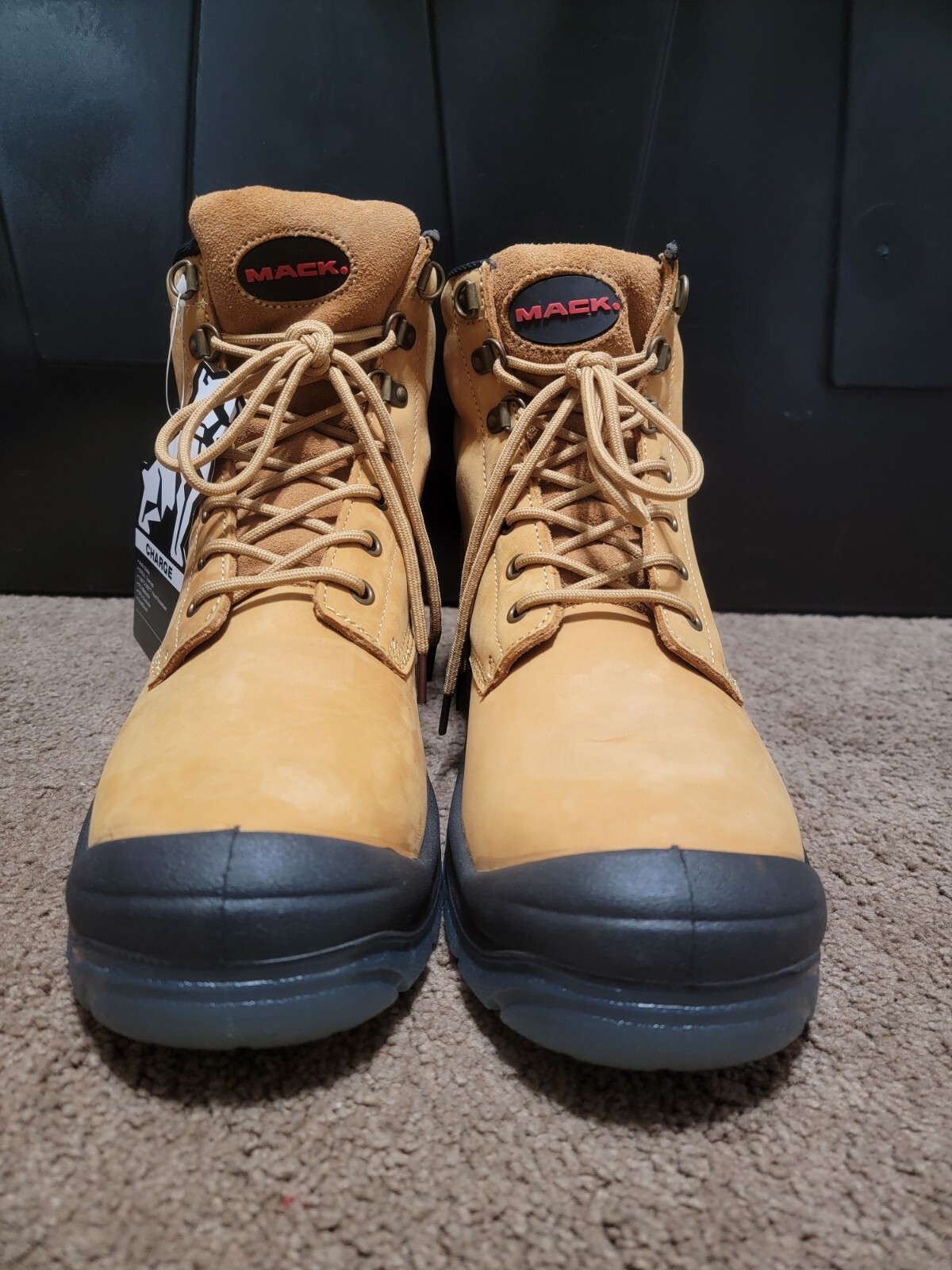 New Men's Mack Steel Toe Work Boots Size 11 Wheat Color | eBay