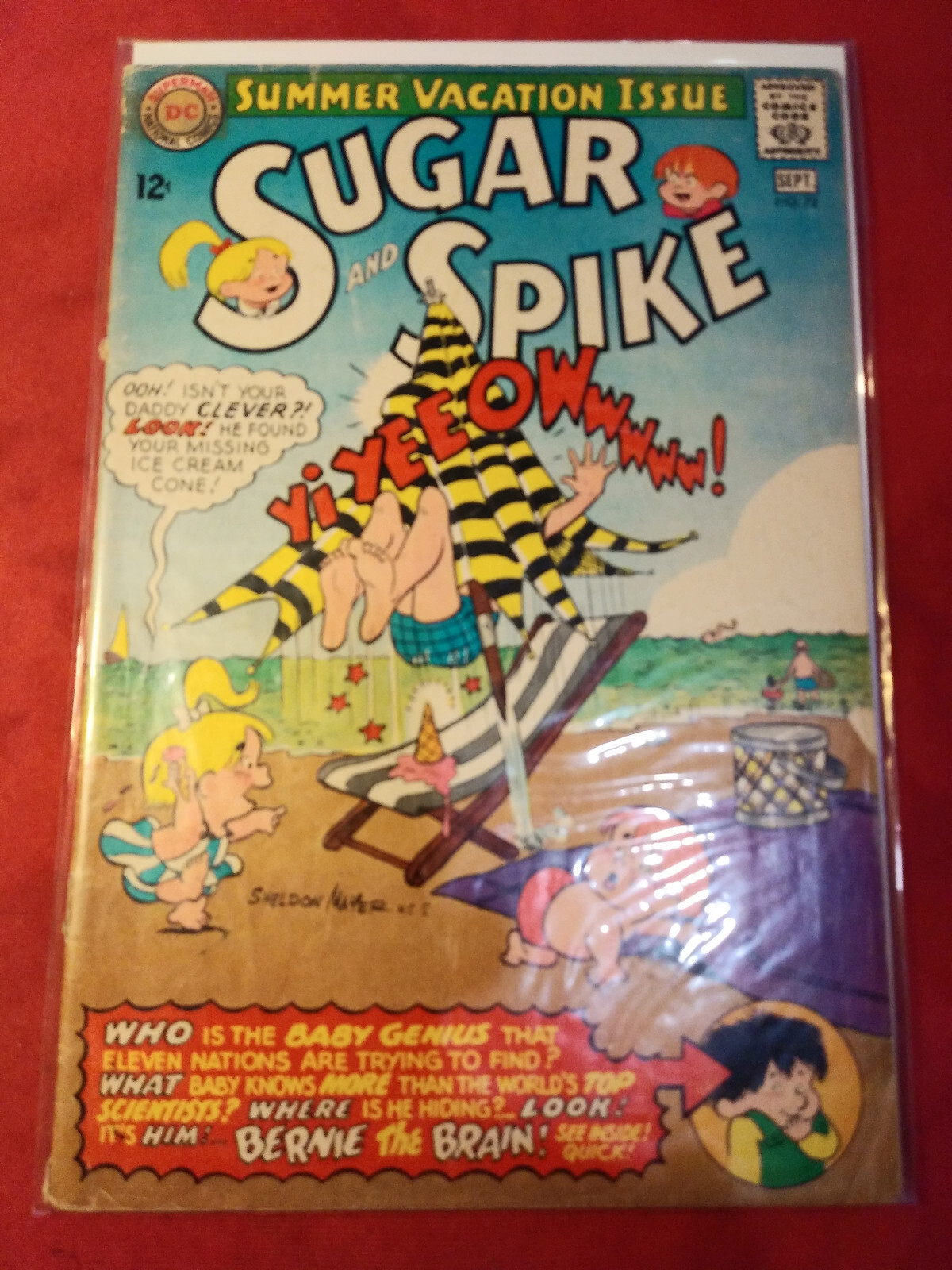 DC Comics Sugar & Spike #72 1967 1st Bernie the Brain | eBay