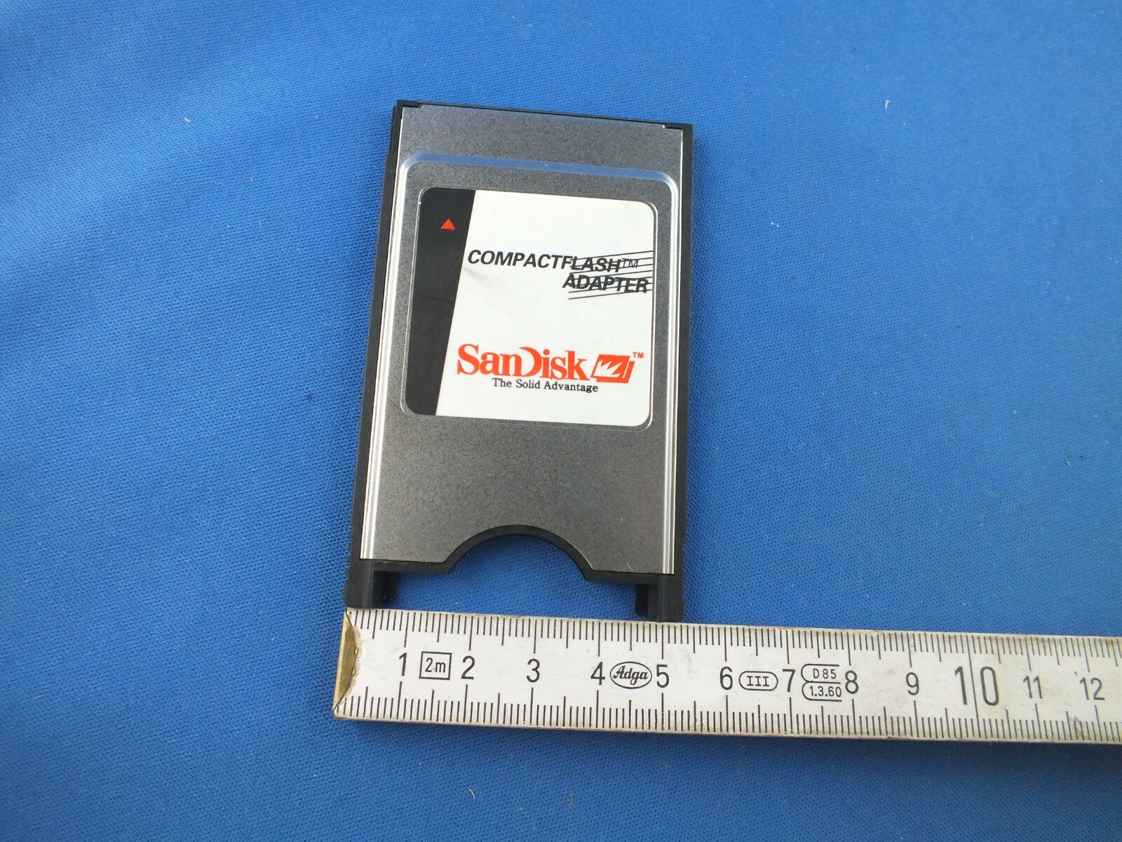 Original SanDisk PCMCIA für Compact Flash Card CF Karte Adapter ...