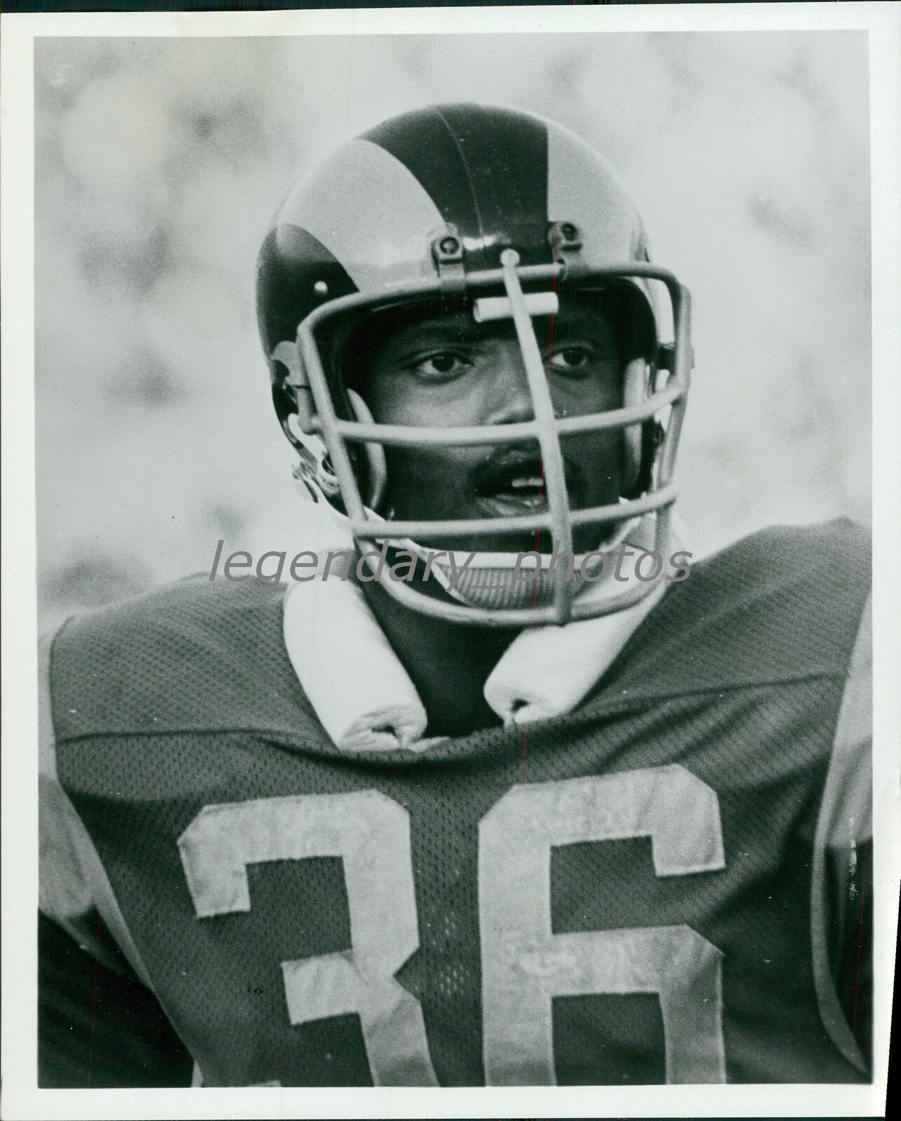 1970s Ken Geddes LB LA Rams Original News Service Photo | eBay