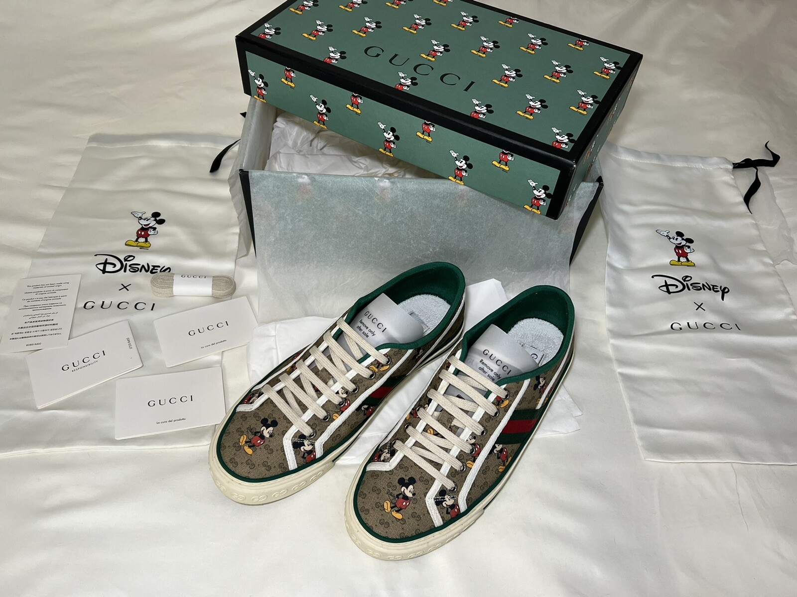 Gucci Tennis 1977 x Disney Mickey Mouse - Size 9 (Guc… - Gem