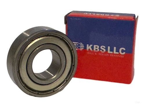 KBS 6000 ZZ (Qty. 2) 2Z Deep Groove Ball Bearing, Metal Shields 10x26x8 ...