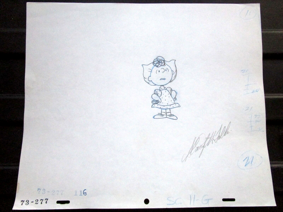 SIGNED Charlie Brown VOICE snoopy PEANUTS Schulz Original Production ...