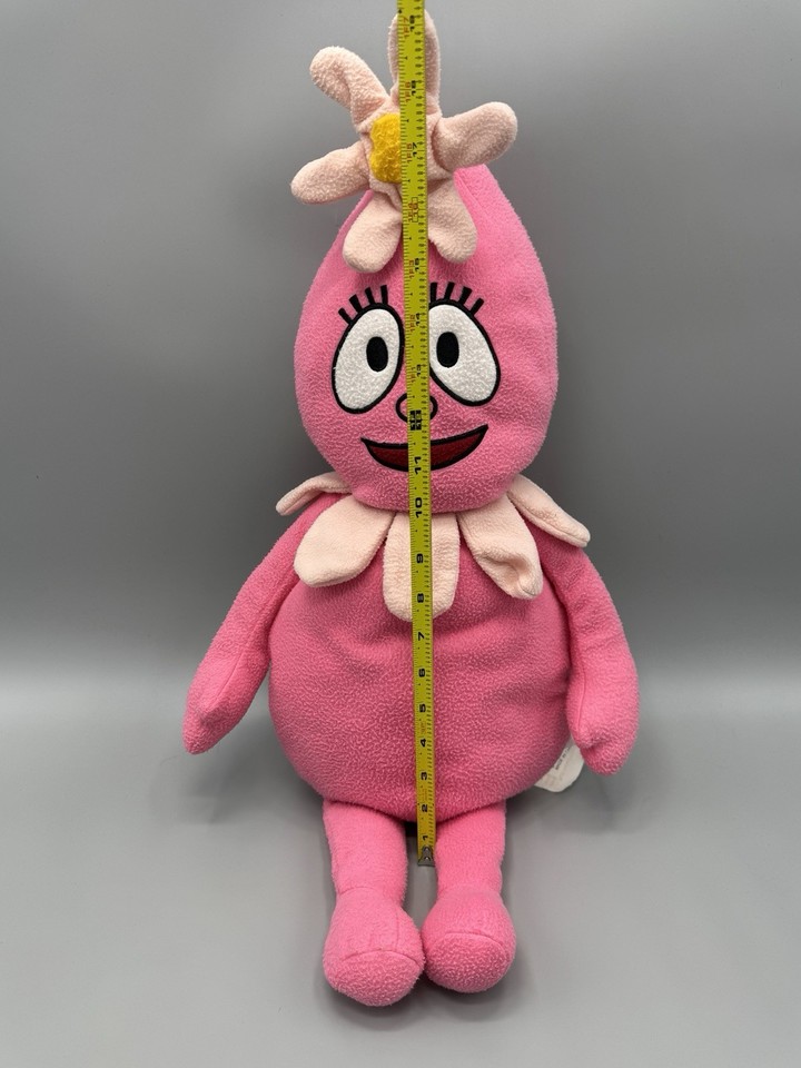 Foofa Yo Gabba Gabba Pink 24" Plush Stuffed Animal Toy Pillow Doll 2011 ...