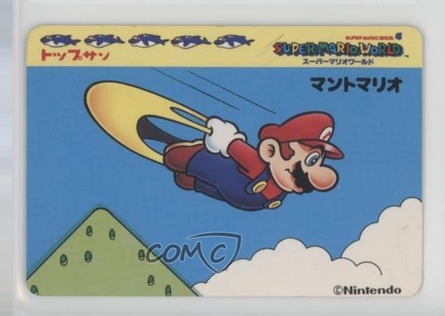 1990 Top Sun Super Mario World Caped Mario | eBay