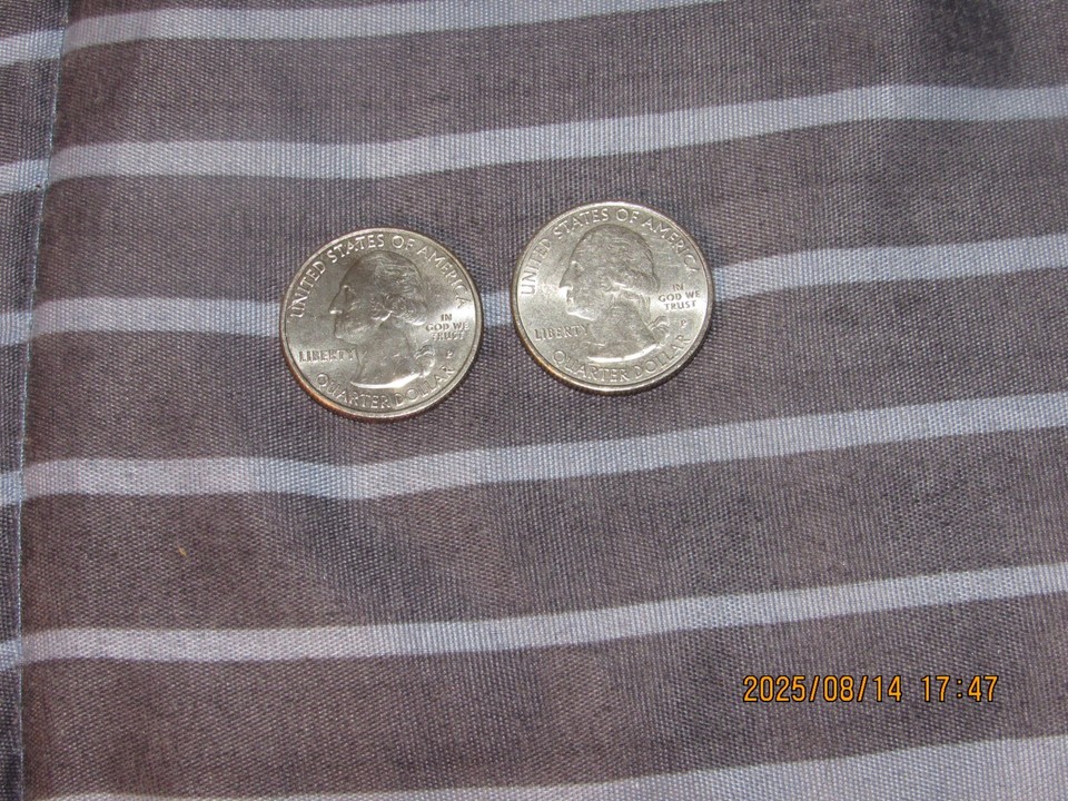 Weak stamp 2016 Harpers Ferry Quarter Error "Very weak die stamp, weak ...