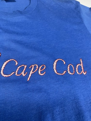 Vintage Cape Cod T Shirt Sz M Single Stitch Tourist Nautical Screen ...