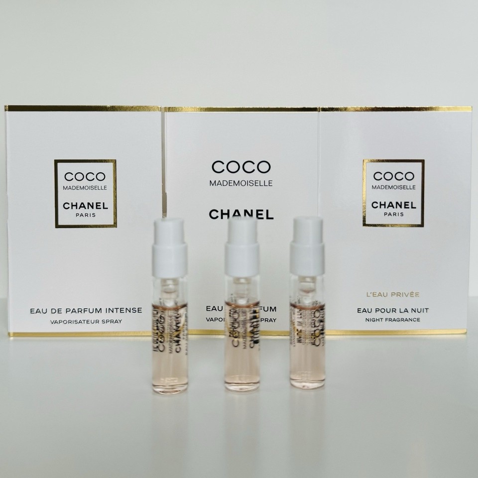 Chanel Perfume Collection For Women Sample Vials Spray 11pc Set | eBay