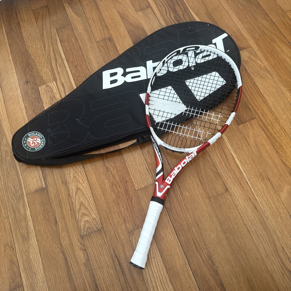 Babolat Aero Pro Drive Jr French Open Roland Garros 4 0/8 Grip Tennis ...