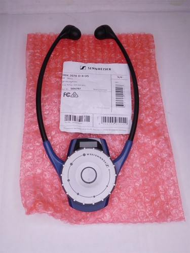 Sennheiser 504797 HDE 2020-D-II US Tourguide Stethophone Receiver ...