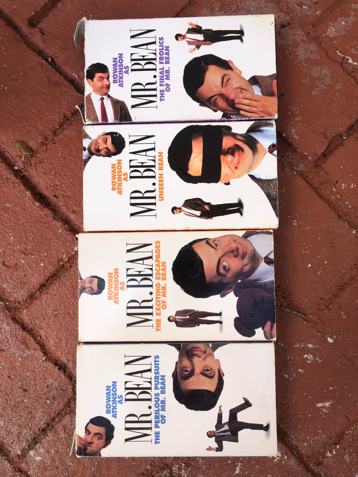 Mr. Bean VHS Tapes - Lot of 4 - Rowan Atkinson Free Shipping!!! | eBay