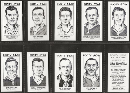 NEILL-FULL SET- FOOTBALL - FOOTY STAR 2008 (10 CARDS) EXCELLENT ...