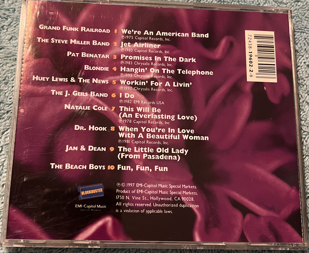 Blockbuster Summer Series: Greatest Live Songs - CD - Grand Funk Dr ...