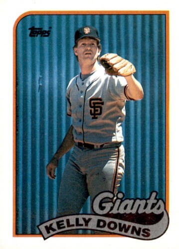 1989 Topps #361 Kelly Downs Pitcher San Francisco Giants FREE shipping ...