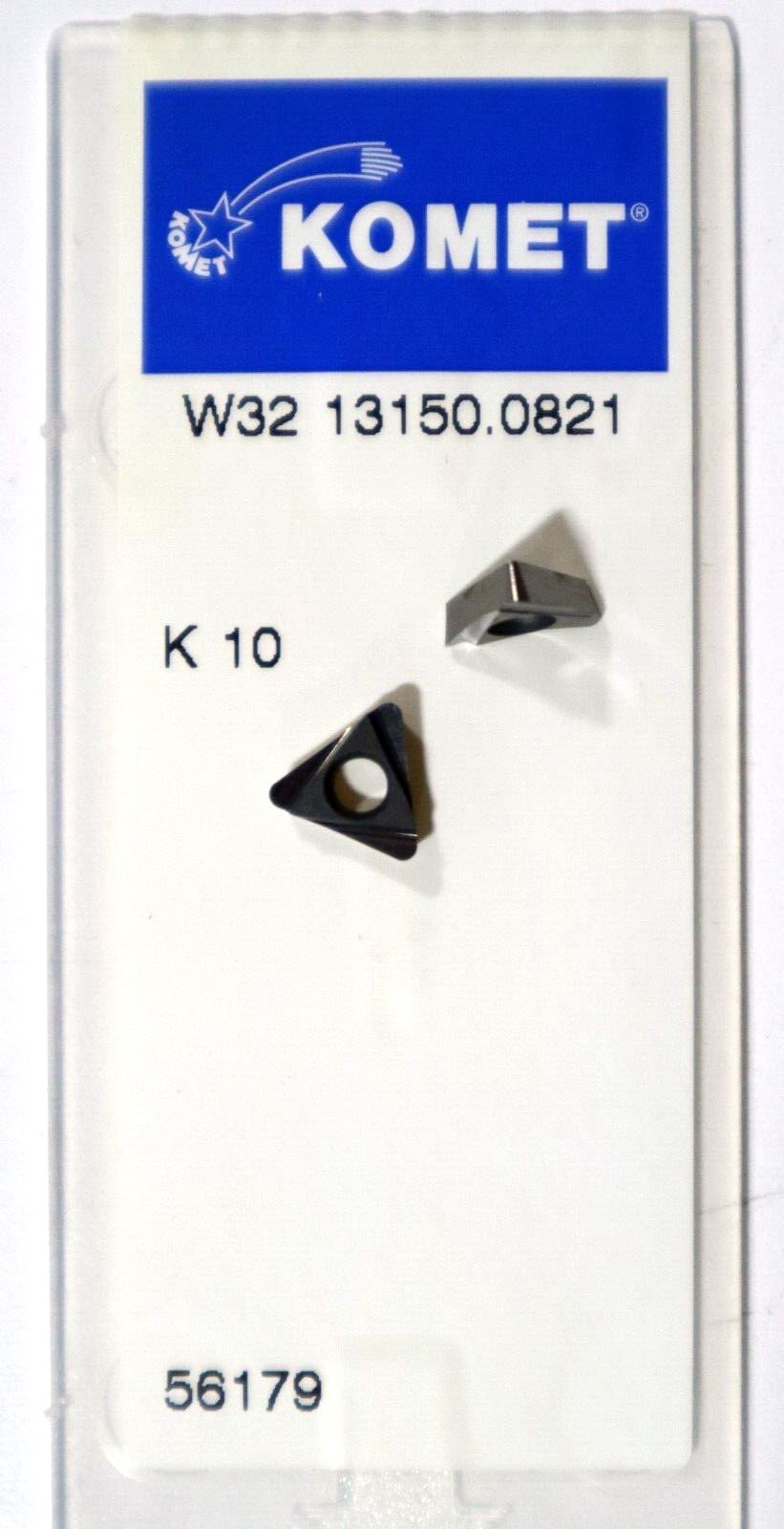 10 pcs of KOMET, W32 13150.0821 K10 CARBIDE INSERTS K12548987 | eBay Australia