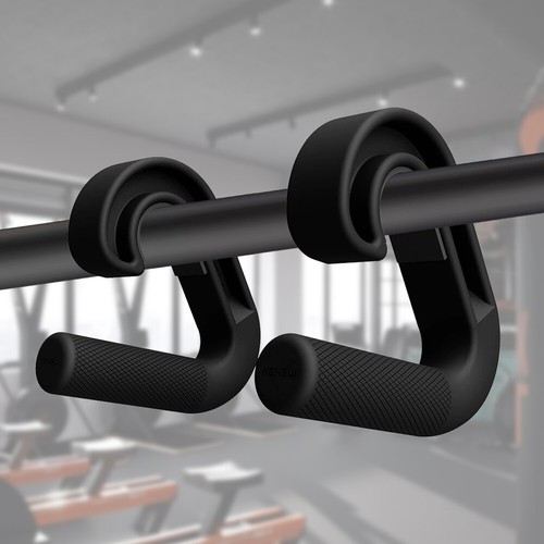 Pulls Up Grip Handle Angled Grip Handle Non Slip Ergonomic for Gym ...