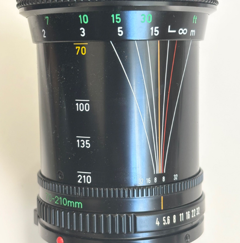 Canon 70-210mm f/4.0 Manual Focus FD-Mount Zoom Lens, Very Good | eBay