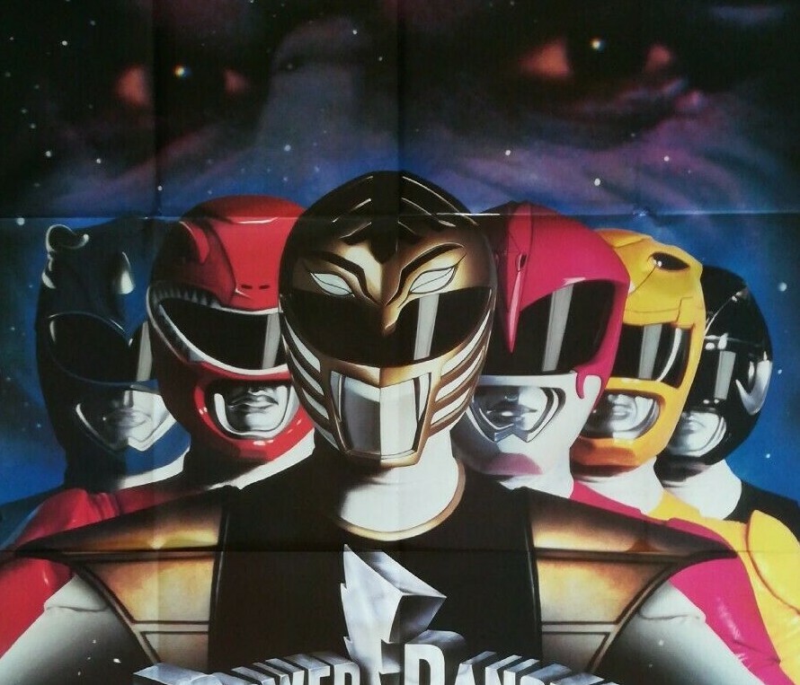 POWER RANGERS 1995 Original Movie Poster 55x78" 4Sh Italian MIGHTY ...