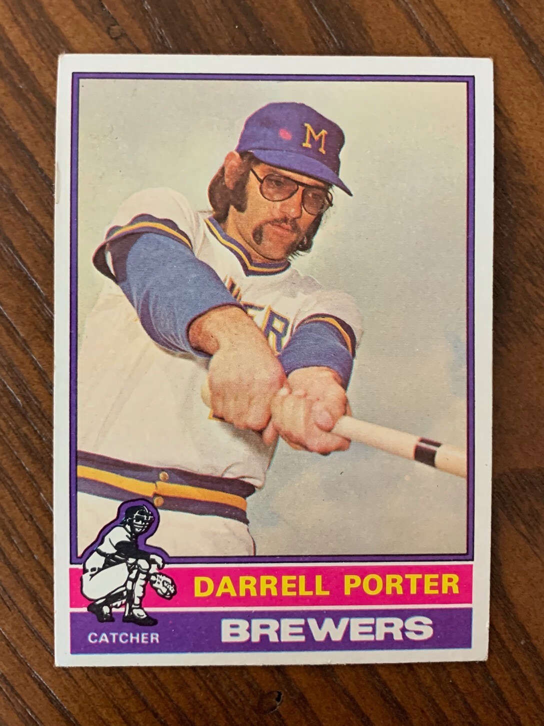 DARRELL PORTER 1976 Topps Baseball Card #645 – MILWAUKEE BREWERS | eBay