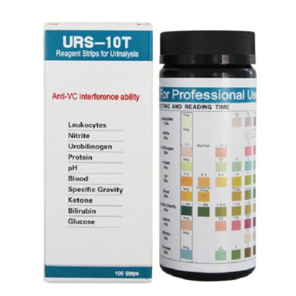 Strips URS-10T Urinalysis Reagent Strips 10 Parameters Strips Urine ...
