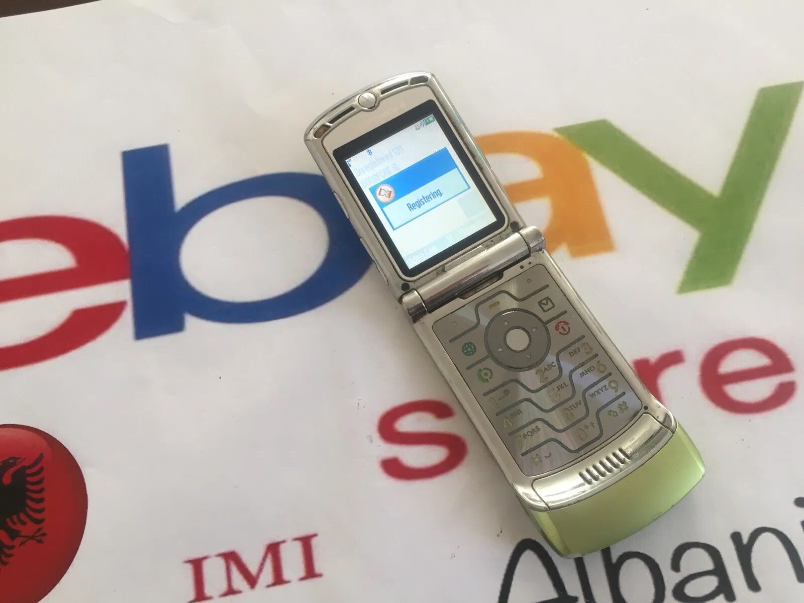 Motorola Razr V3 Green