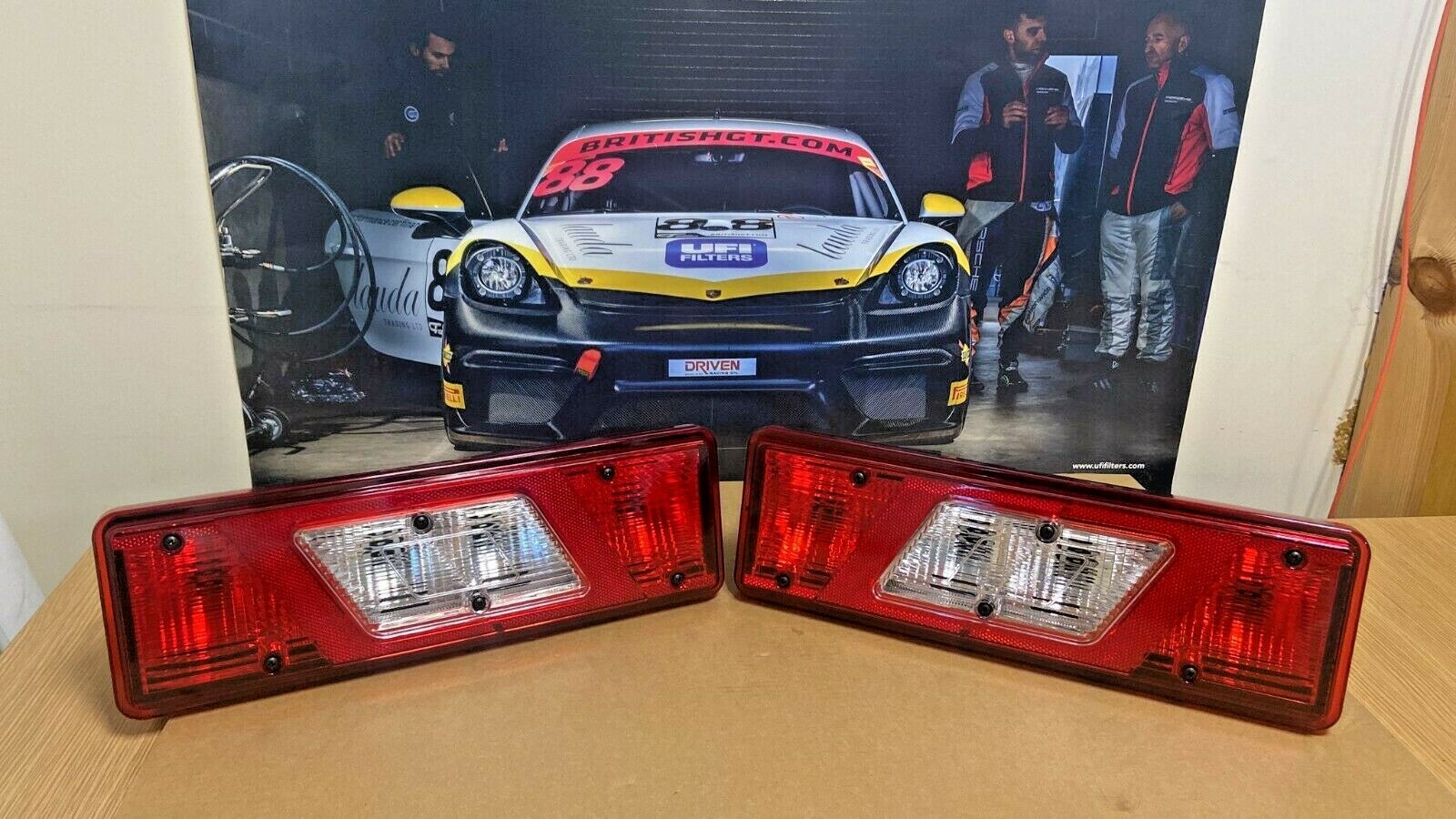 FORD TRANSIT MK8 TIPPER REAR TAIL LIGHT LEFT RIGHT 1940132 1940131 ...