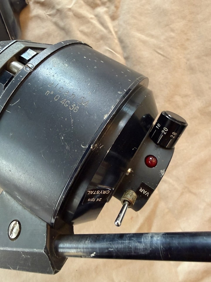 Eclair 16mm NPR Variable Speed Portable Reflex Movie Camera w/ Lens and ...