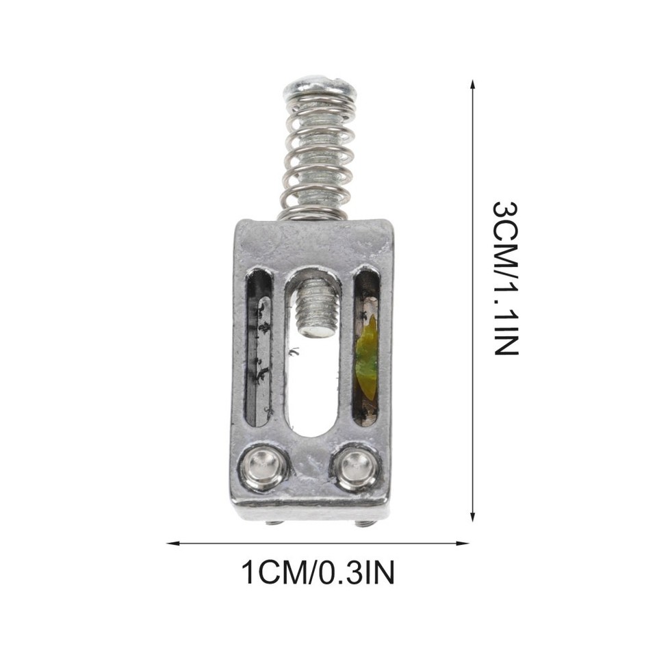 6 Pcs Electric Guitar Bridge Saddle Zinc Alloy Saddles Vintage Tremolo ...