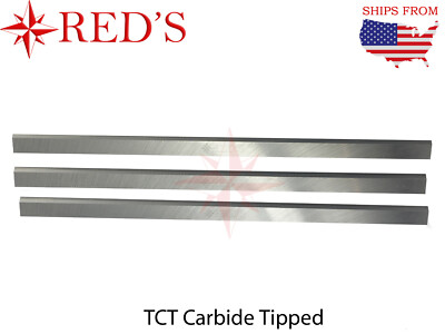 13-1/8" x 1 x 1/8 TCT CARBIDE PLANER JOINTER KNIVES BLADES Delta RC-33 ...
