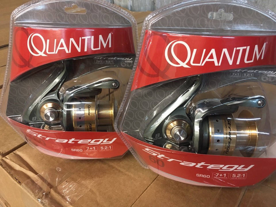(2) Quantum Strategy SR60 CATFISH Fishing Reels Pier Surf and Inshore ...