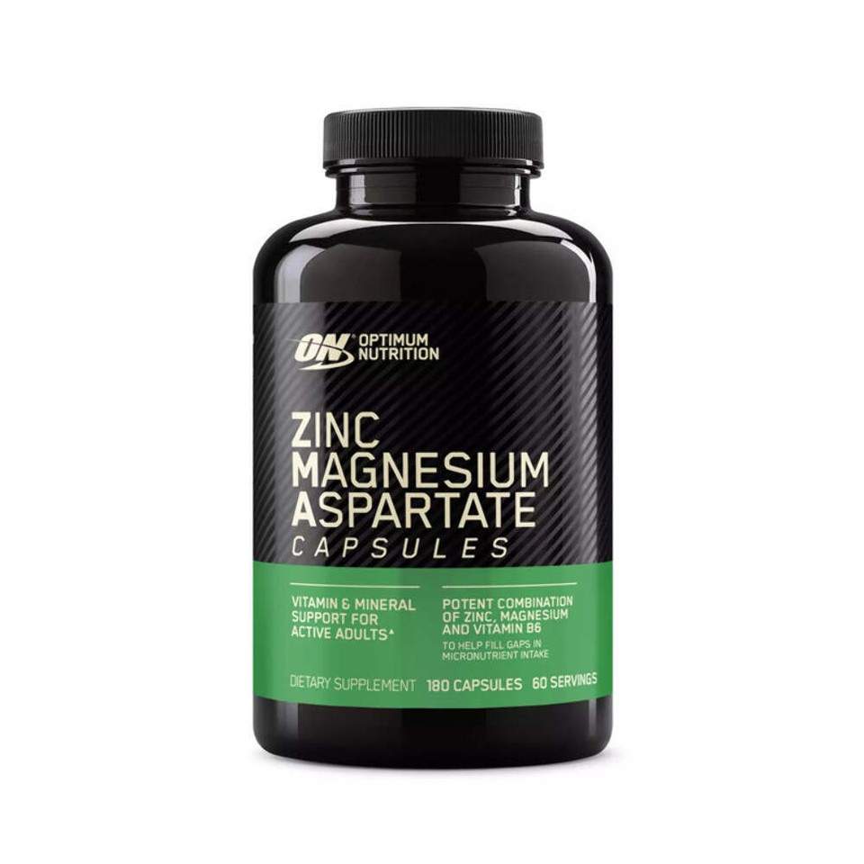 Optimum Nutrition - Zinc Magnesium Aspartate & Muscle Strength - 90/180 ...