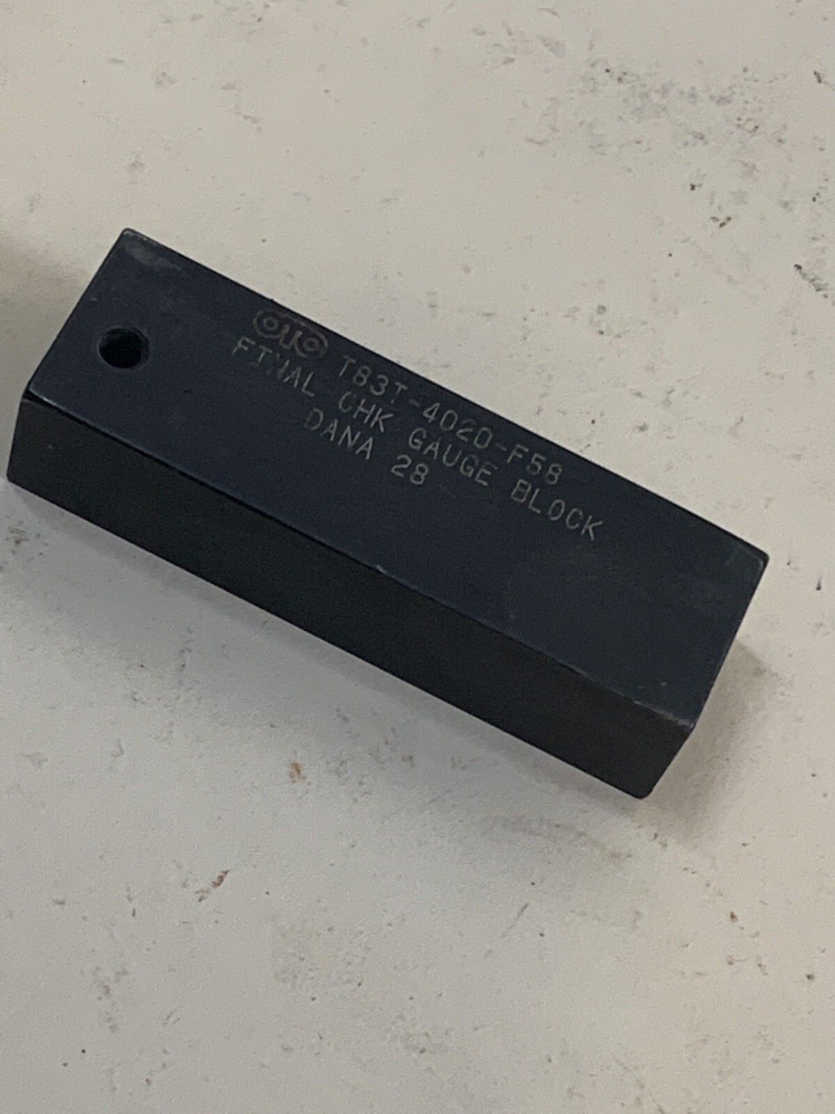 Ford OTC Rotunda T83T-4020-F58 Final Check Gauge Block Tool Dana 28 ...