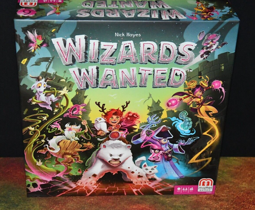 Wizards Wanted Board Game by Mattel Games VG | eBay