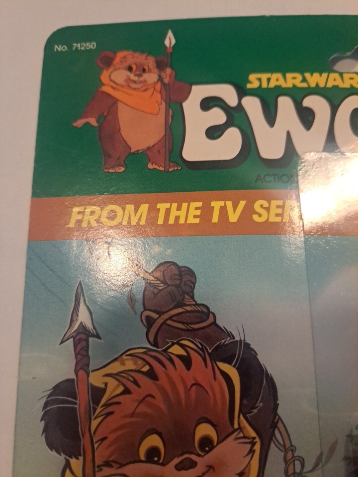 Kenner Ewoks Wicket W Warrick Star Wars Sealed 1985 Cartoon Figure ...