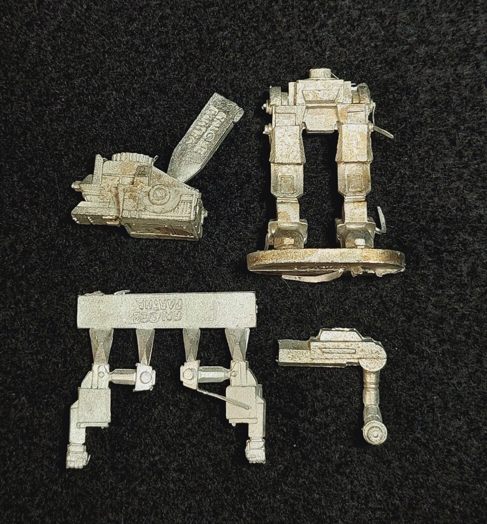 Vintage 1992 Ral Partha Battletech Mini Omnimech Fenris Complete 20-609 ...
