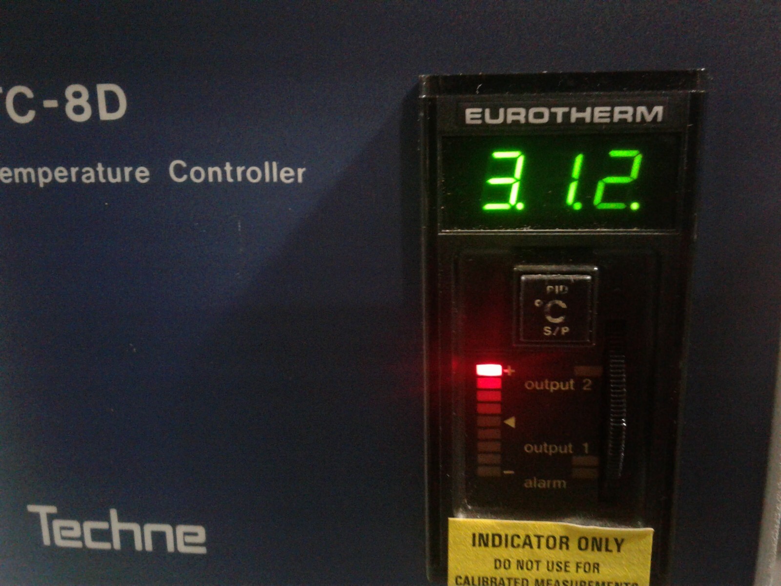EUROTHERM TECHNE Model TC-8D Temperature Controller | eBay