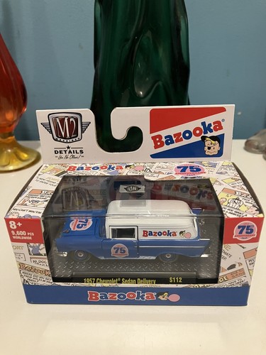 M2 Machines BAZOOKA 75th Anniversary 1957 Chevrolet Sedan Delivery S112 ...