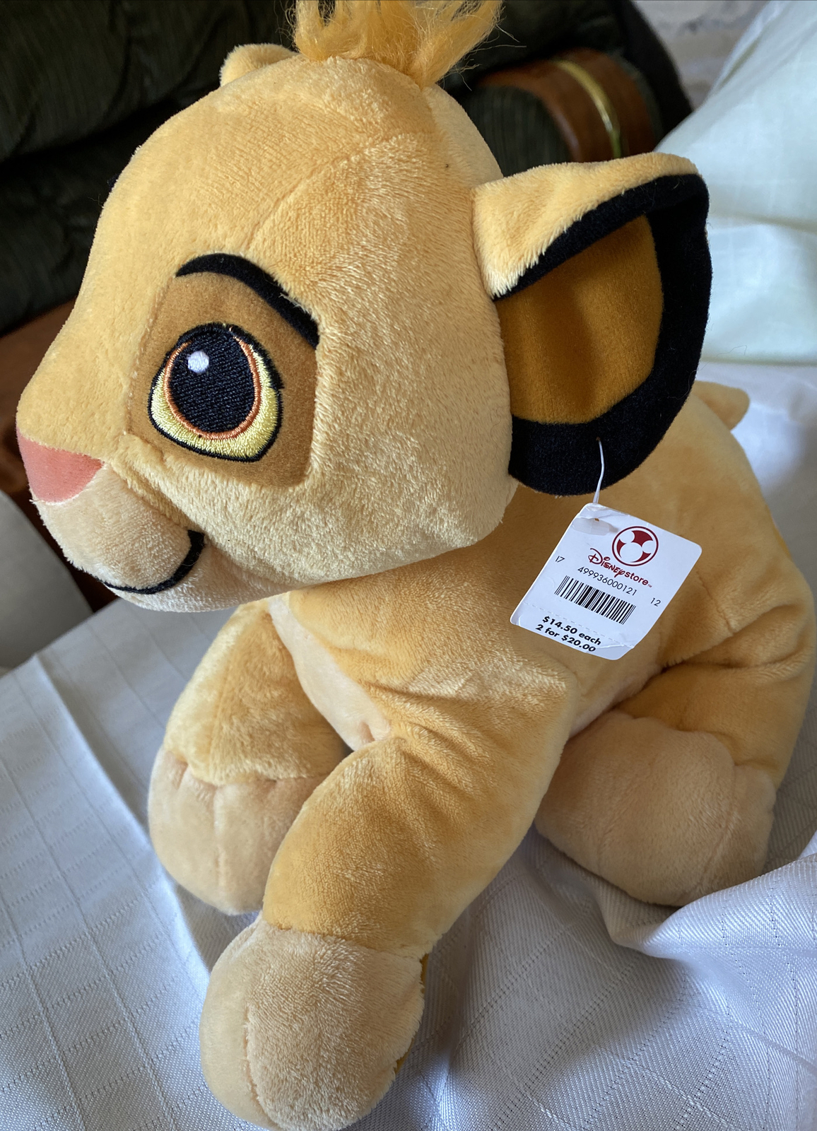 Disney Store The Lion King Baby Simba Cub Plush 10" | eBay