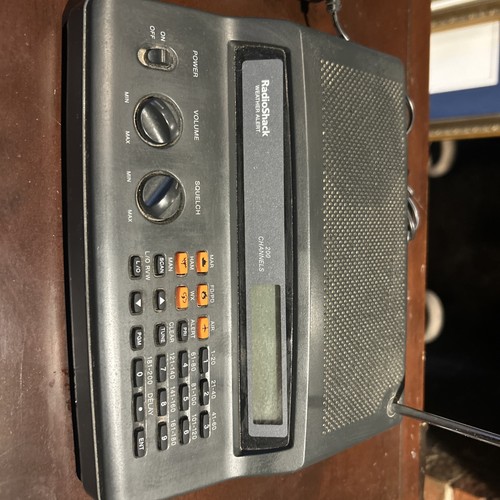 Channel Scanning Receiver 200 Radio Shack 20-424 PRO-2018 Weather Alert ...