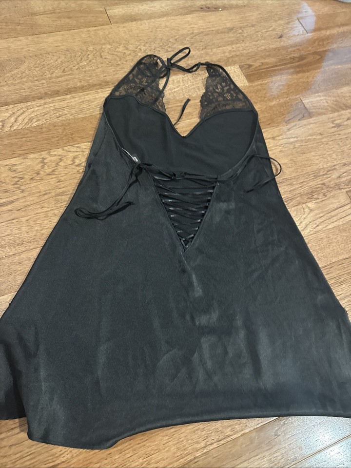 Victoria Secret Baby Doll Intimates Women’s Xs Black Lace Sexy | eBay
