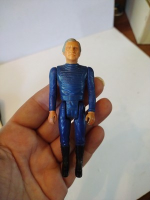 Battlestar Galactica Commander Adama 1978 Mattel figure Loose | eBay