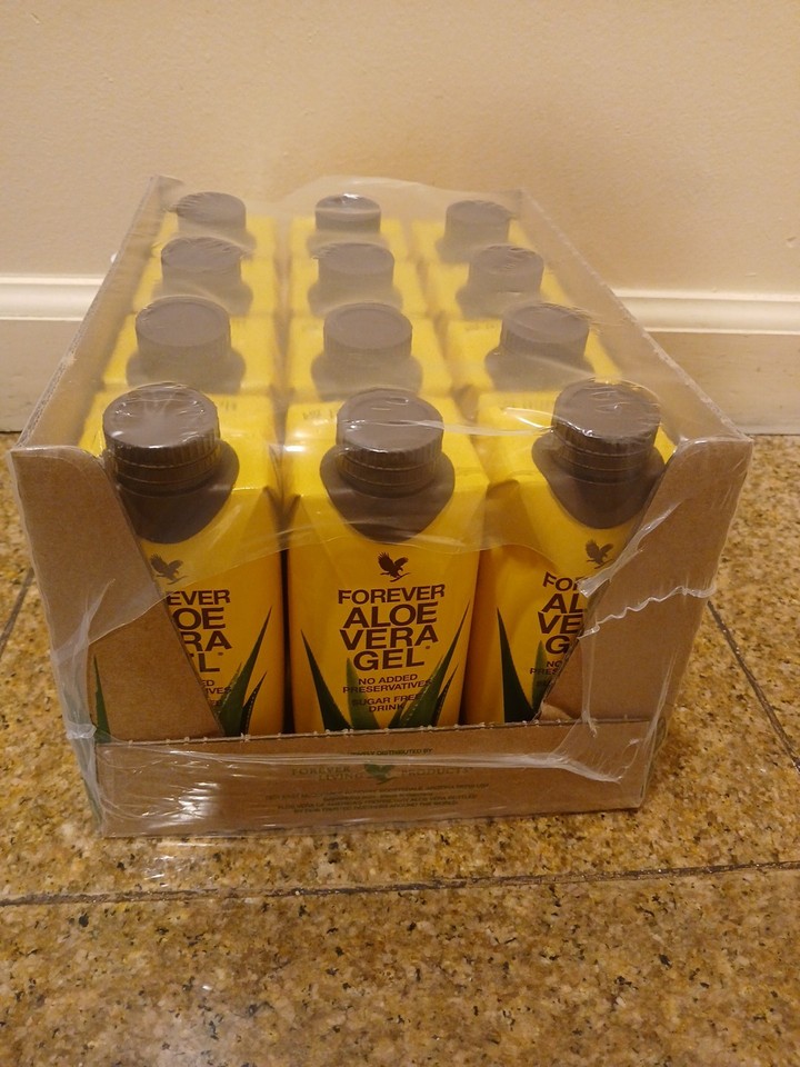 Forever Aloe Vera Gel Minis - 12 packs/0.33ml each. To GO size. KOSHER ...
