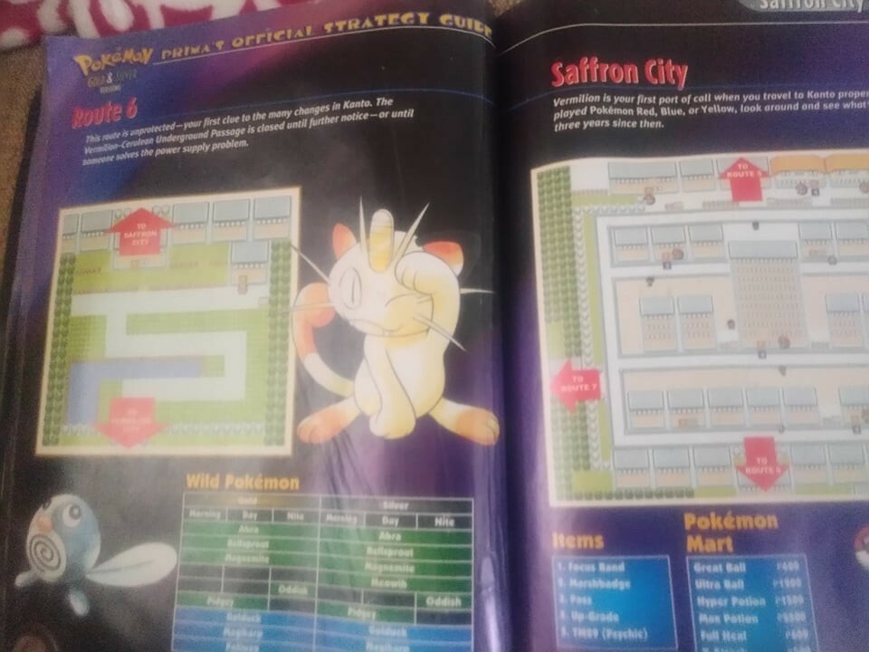 Pokemon Gold & Silver Version Prima's Official Strategy Guide 2000 | eBay