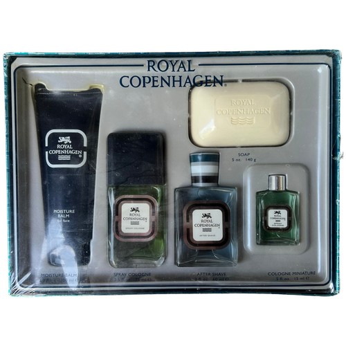 Royal Copenhagen Gift Set Moisture Balm+Spray Cologne+After Shave ...