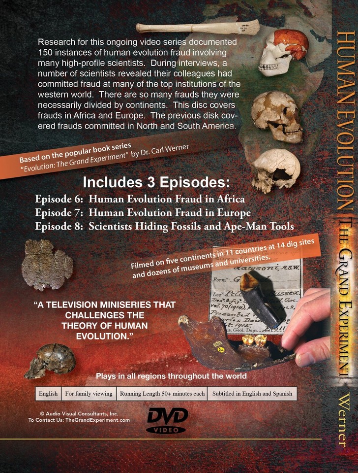 Episodes 6/7/8 Human Evolution DVD (Evolution: The Grand Experiment Series) | eBay