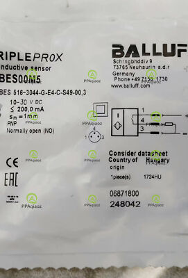 1Pcs Brand new BALLUFF BES 516-3044-G-E4-C-S49-00 ,3（BES00M5）sensor | eBay